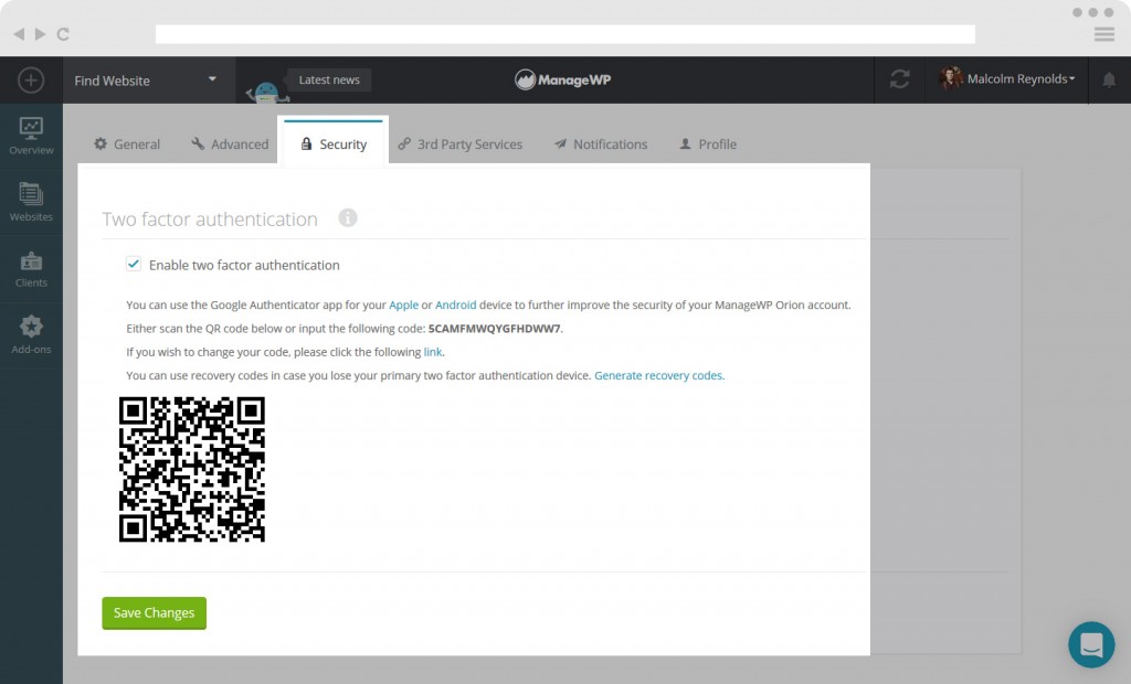 Get to know your ManageWP Settings - ManageWP