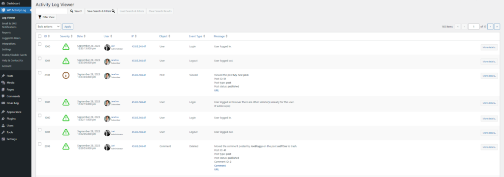 Why Your Website Needs an Activity Log - ManageWP