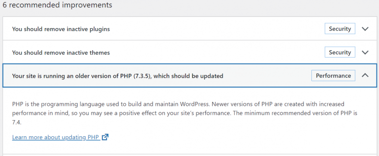 How to Check What PHP Version You're Using in WordPress (3 Methods ... How to Check What PHP Version You're Using in WordPress (3 Methods ...